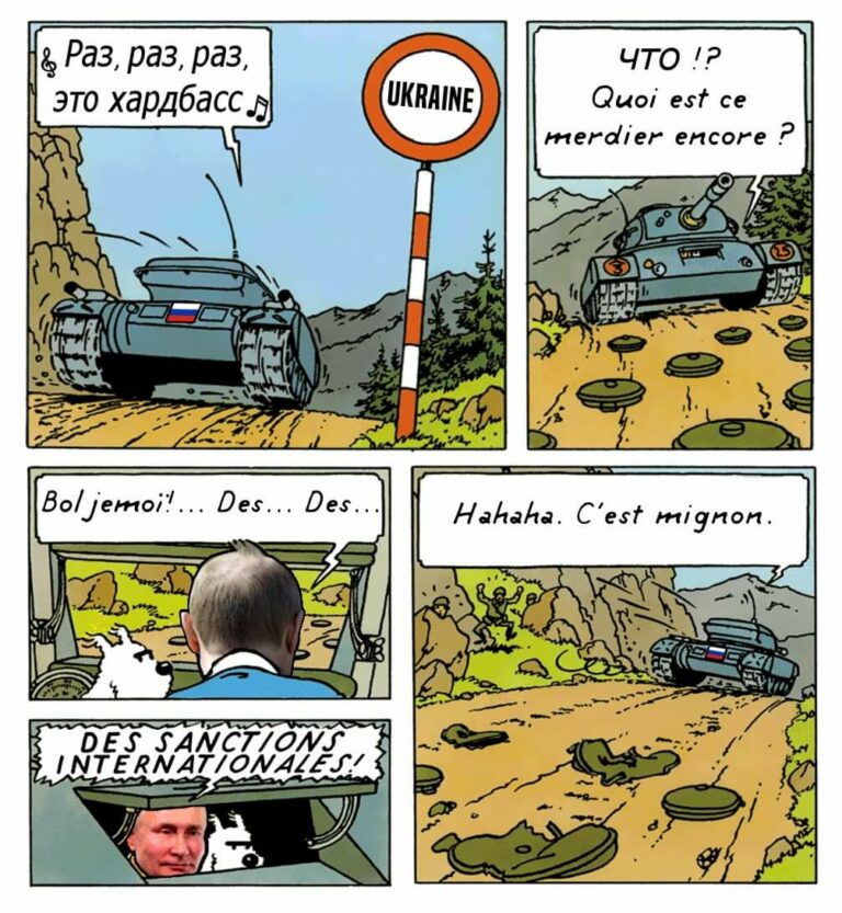 nos sanctions dissuaderont Putintin d'entrer en Ukraine - à l'ombre d ...