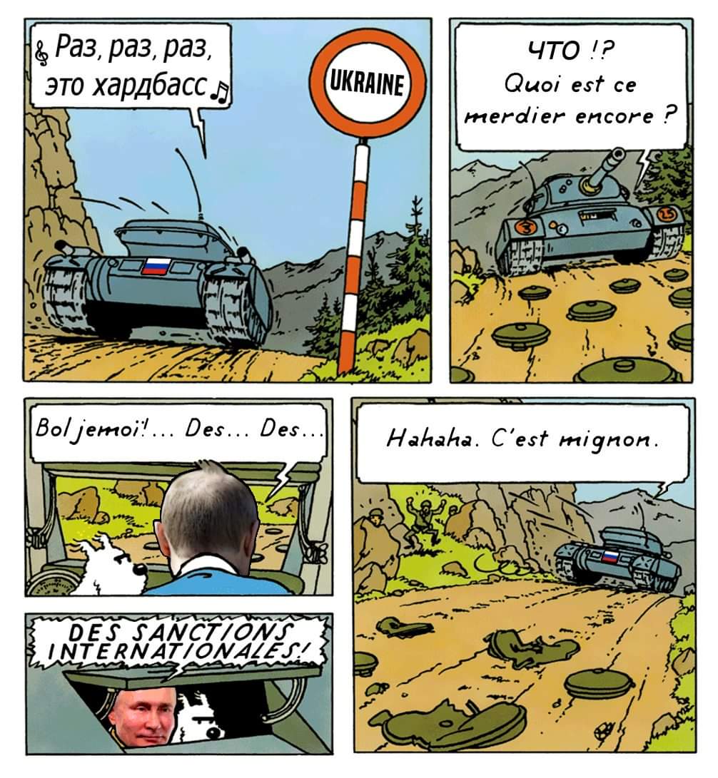 nos sanctions dissuaderont Putintin d'entrer en Ukraine - à l'ombre d ...